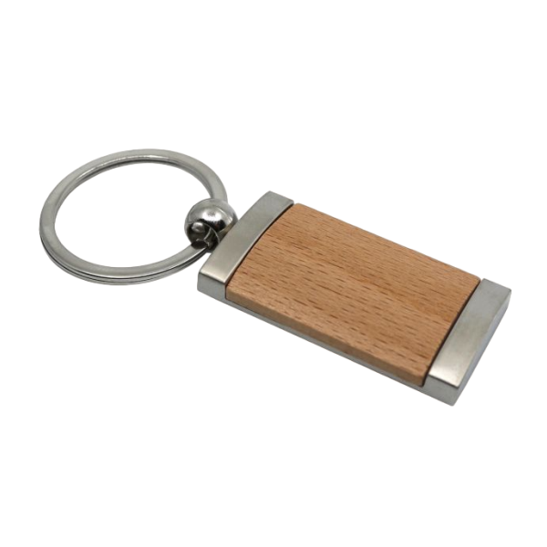 Wooden-Metallic key-rings – Plusify